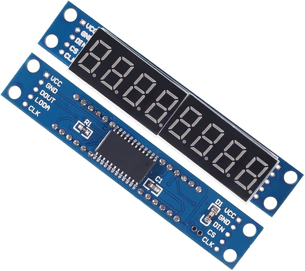 Product - MAX7219 8-Digit 7-Segment Display